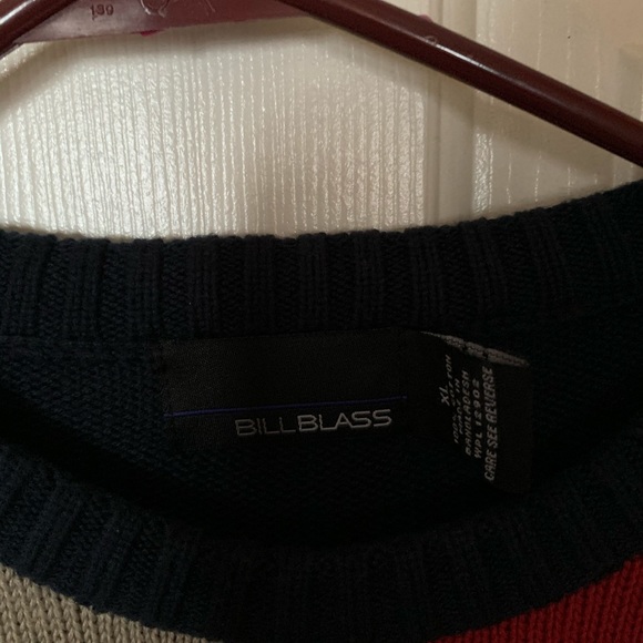 bill blass | Sweaters | Bill Blass Color Block Sweater | Poshmark